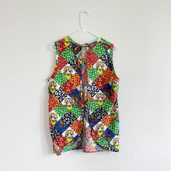 Vintage | Tops | Vintage Raggedy Ann Smock Top Patchwork Retro 96s ...